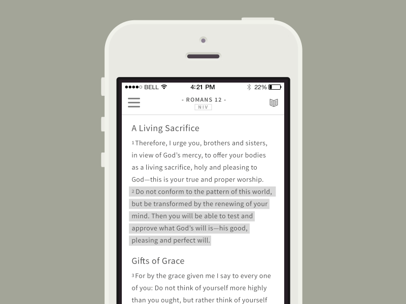 Success confirmation by Ryan Myers on Dribbble
