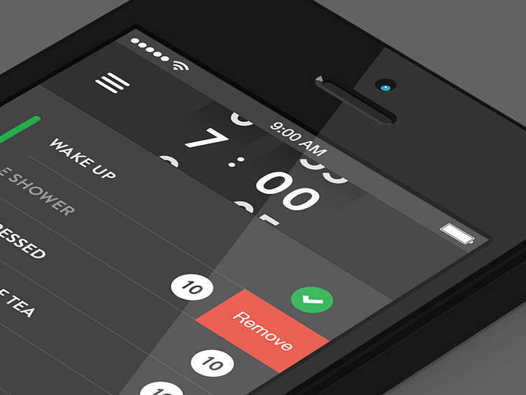Task Manager iOS app by Josh Johnson on Dribbble