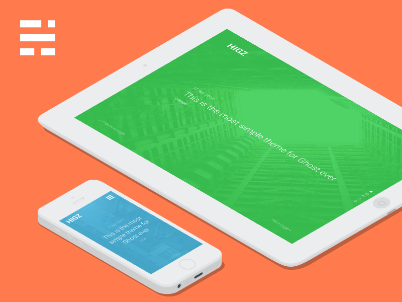 Higz Ghost Theme by Roman Davydko on Dribbble