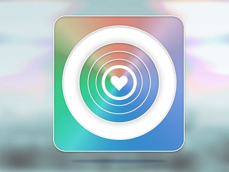 Heart Rate Monitor App Icon by Jodi Henning on Dribbble