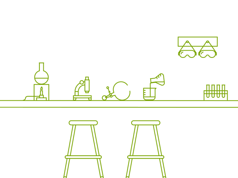Scientific Lab Animation by thekevincline on Dribbble