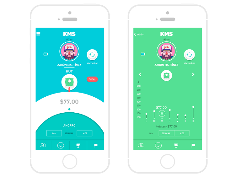 KMS APP!!! by Aaron Martinez on Dribbble