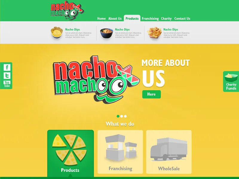 Nacho Site designs, themes, templates and downloadable graphic elements ...