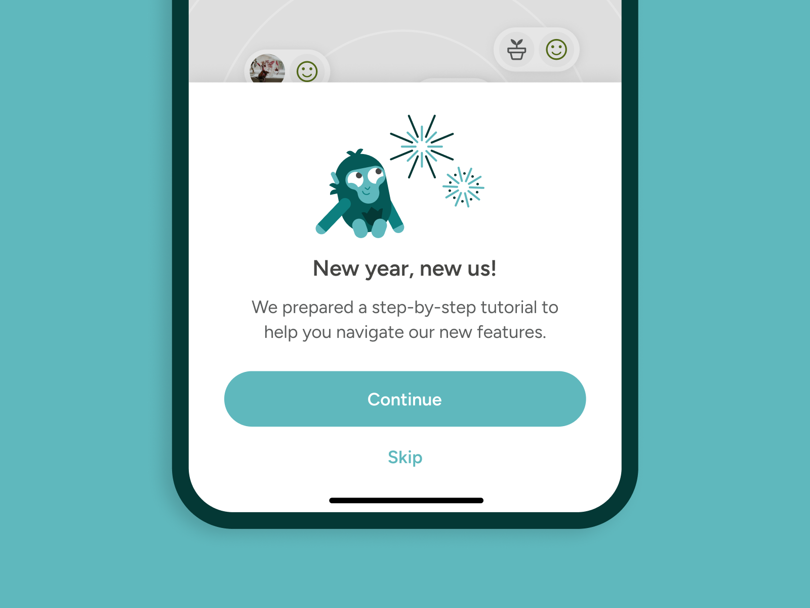 Mobile app overlay by Artstak Studio on Dribbble