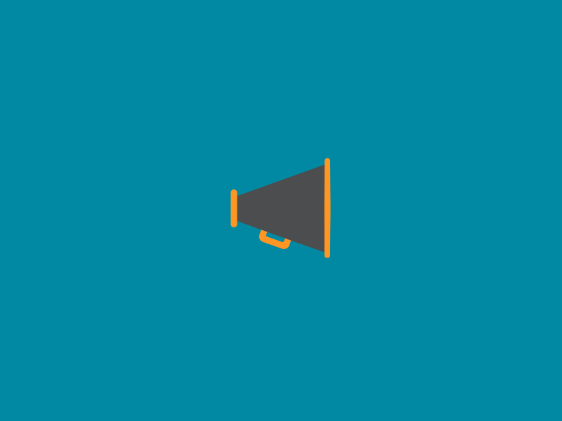 Browse thousands of Megaphone Gif images for design inspiration | Dribbble