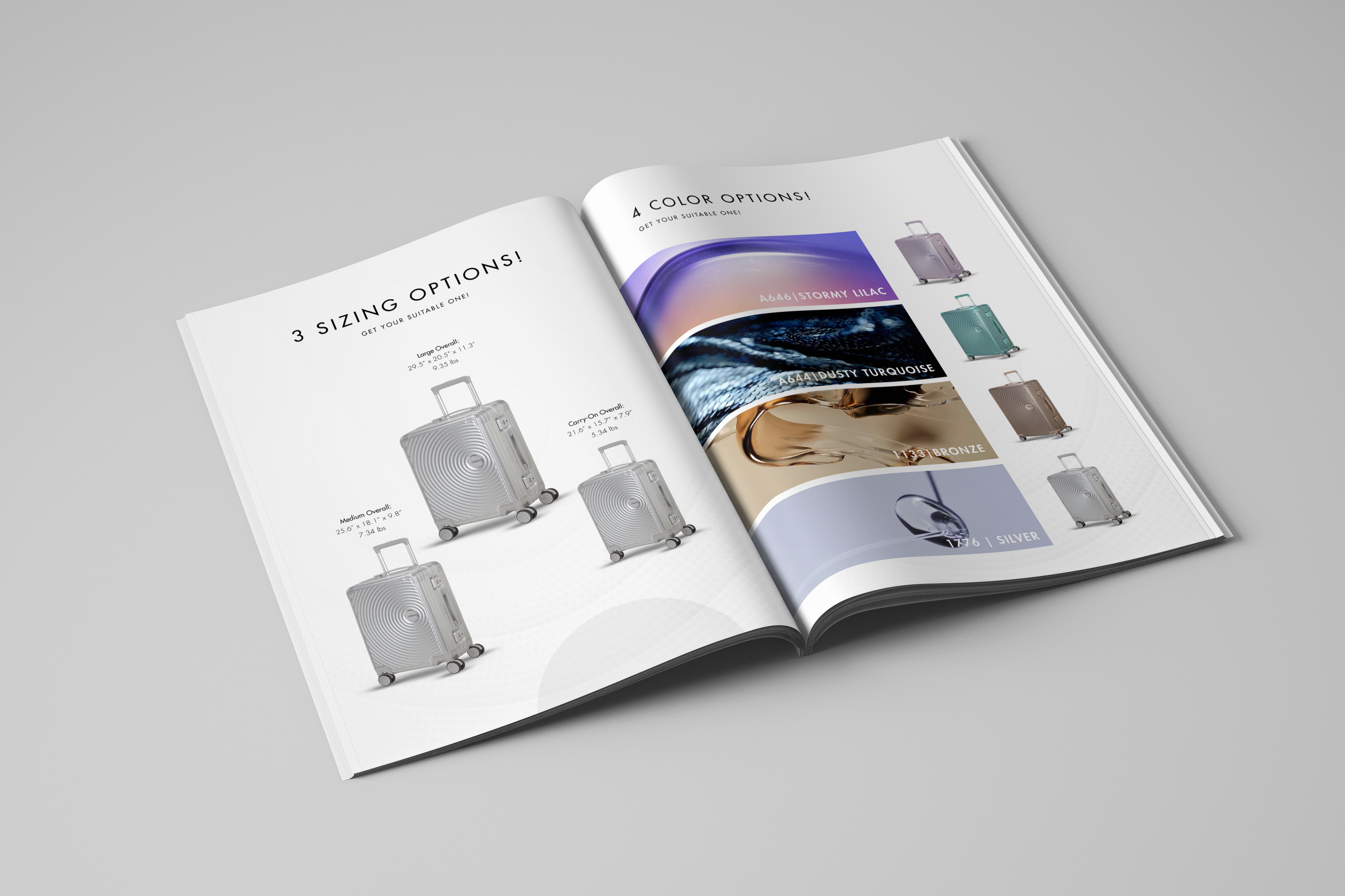 Touring Luggage Bag Catalog Design by Akil Mazumder on Dribbble