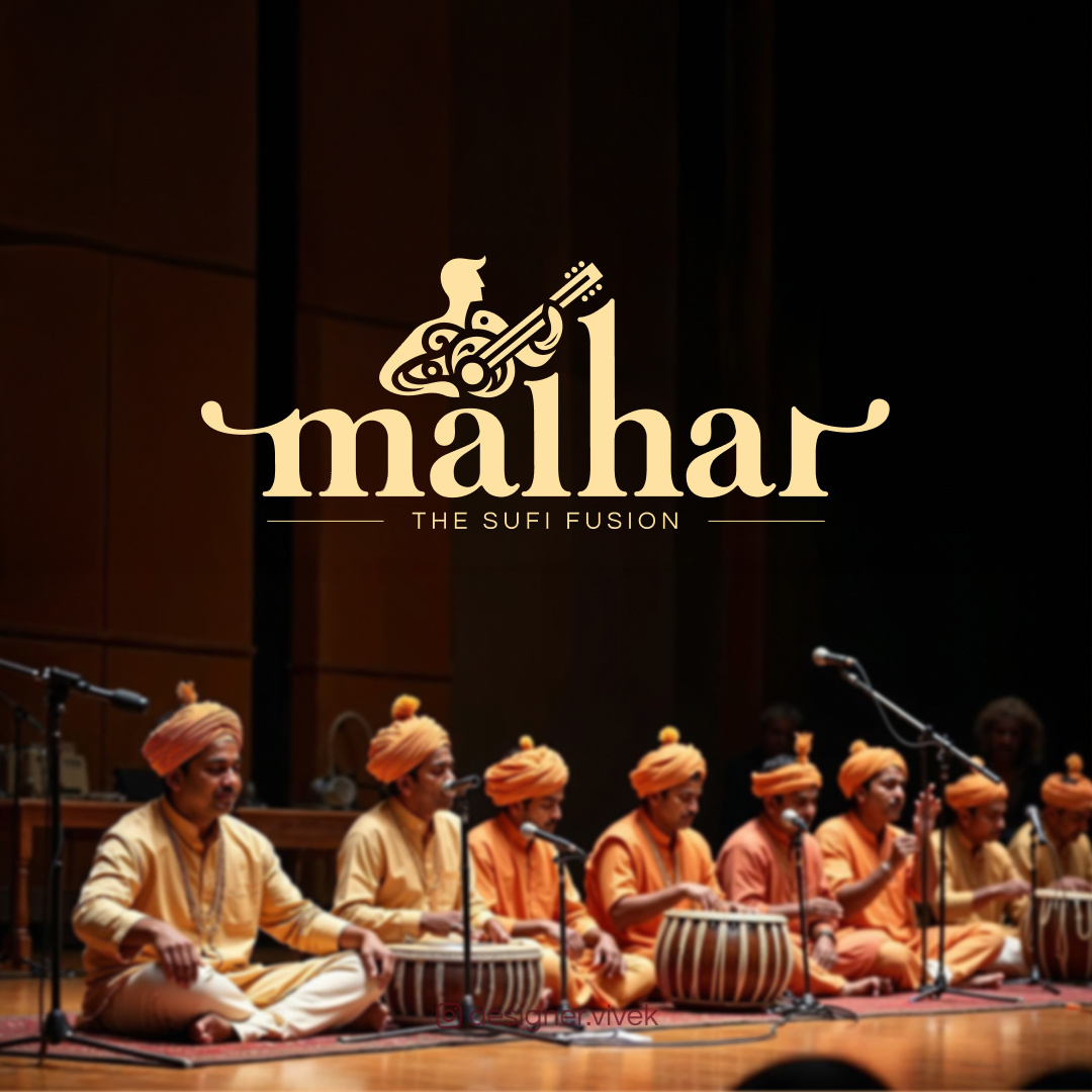 Malhar - Classical Music Band Logo by Vivek Kesarwani on Dribbble