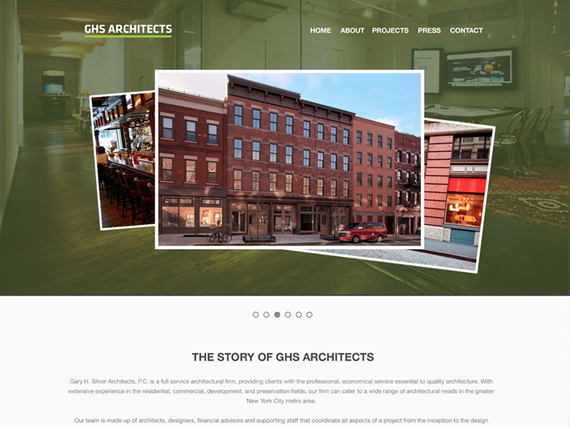 GHS Architects by Andrew Cilley on Dribbble