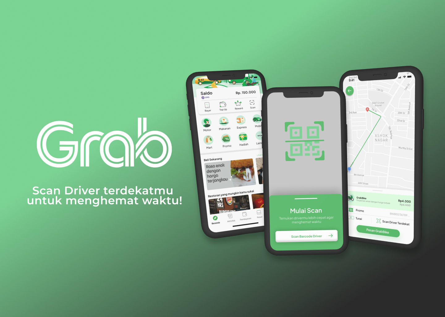 Redesign Grab App by syilfa salsabila siregar on Dribbble Redesign Grab App by syilfa salsabila siregar on Dribbble