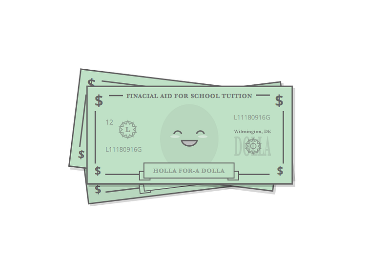 Holla for-a dolla by Justin Danks on Dribbble