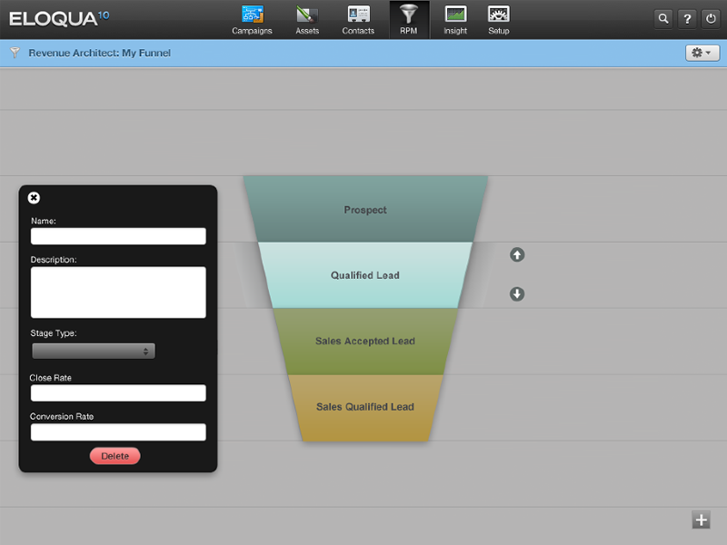 Eloqua Interface Design by Ryan Roehl on Dribbble