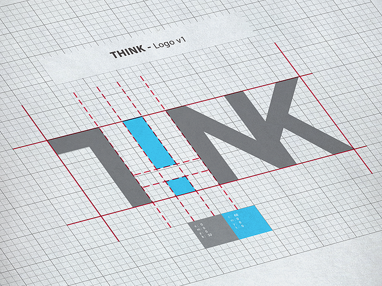 Think Logo by Goce Veleski on Dribbble