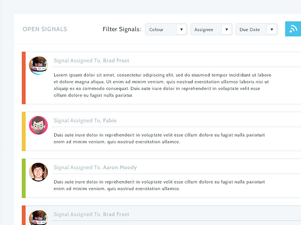 Open Signals by Aaron Moody on Dribbble