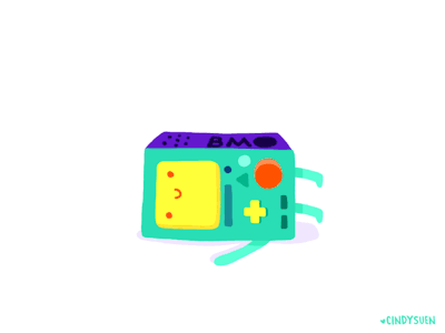 GIF: BMO Cartoon Network by Cindy Suen on Dribbble