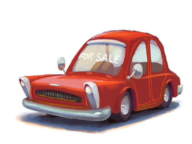 Car For Sale by Ariel Belinco on Dribbble