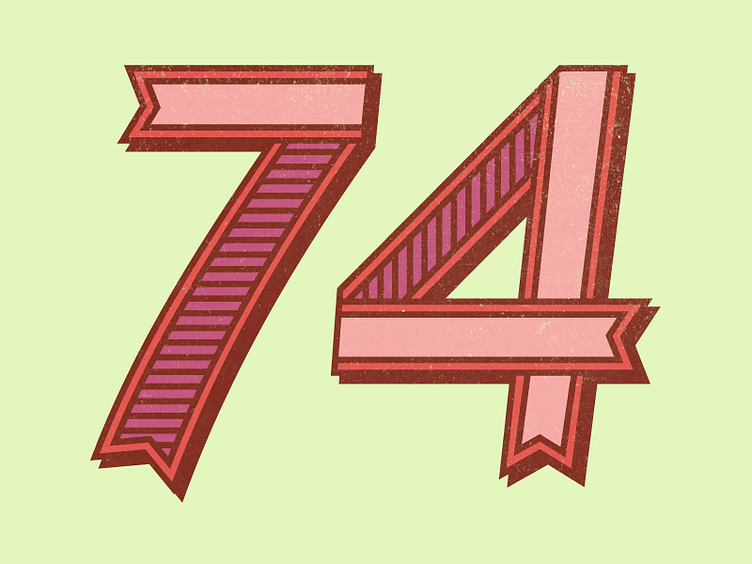 74 #1 by Chris Hood on Dribbble