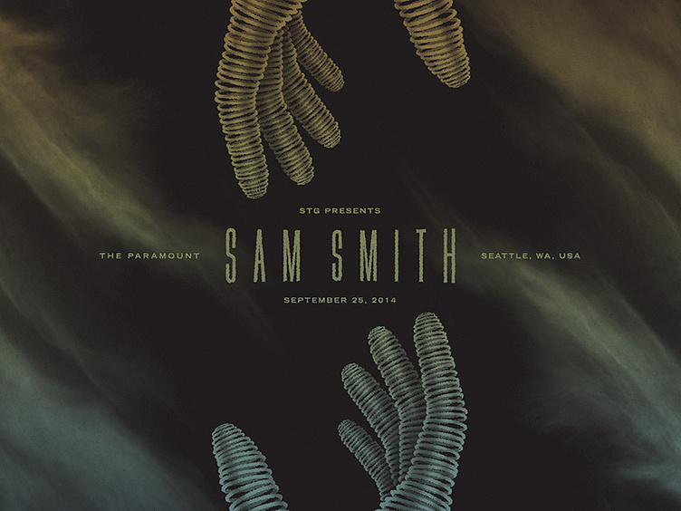 Sam Smith Poster by DKNG on Dribbble