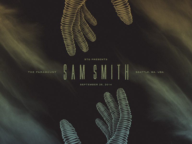 Sam Smith Poster by DKNG on Dribbble