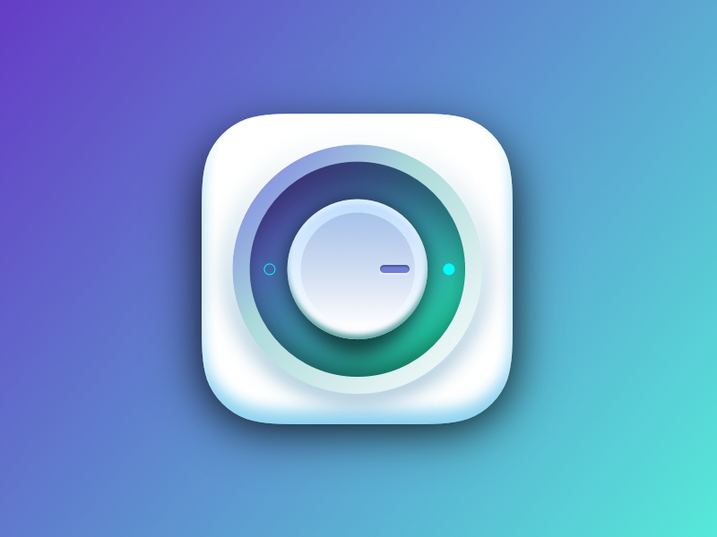 Dial Icon by Anthony Menecola on Dribbble