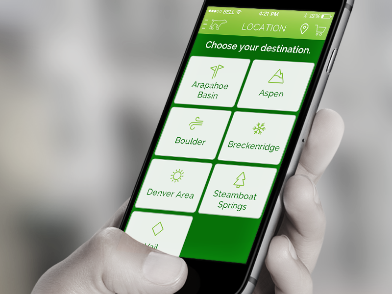 Phydo Location Selector UI by Marek Szeszycki on Dribbble