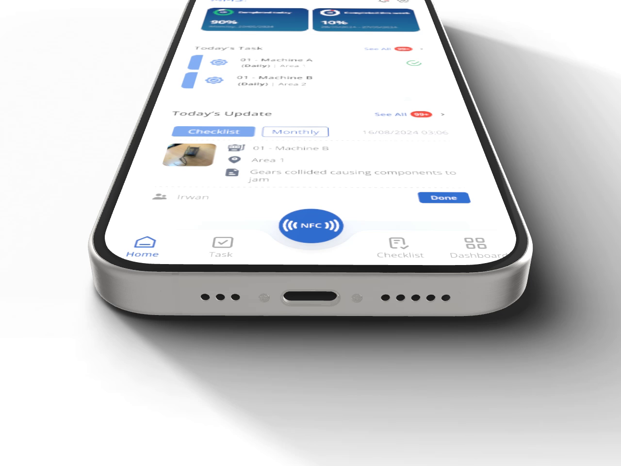 Mobile App Maintenance Management System Checklist By Hasan Waulat On