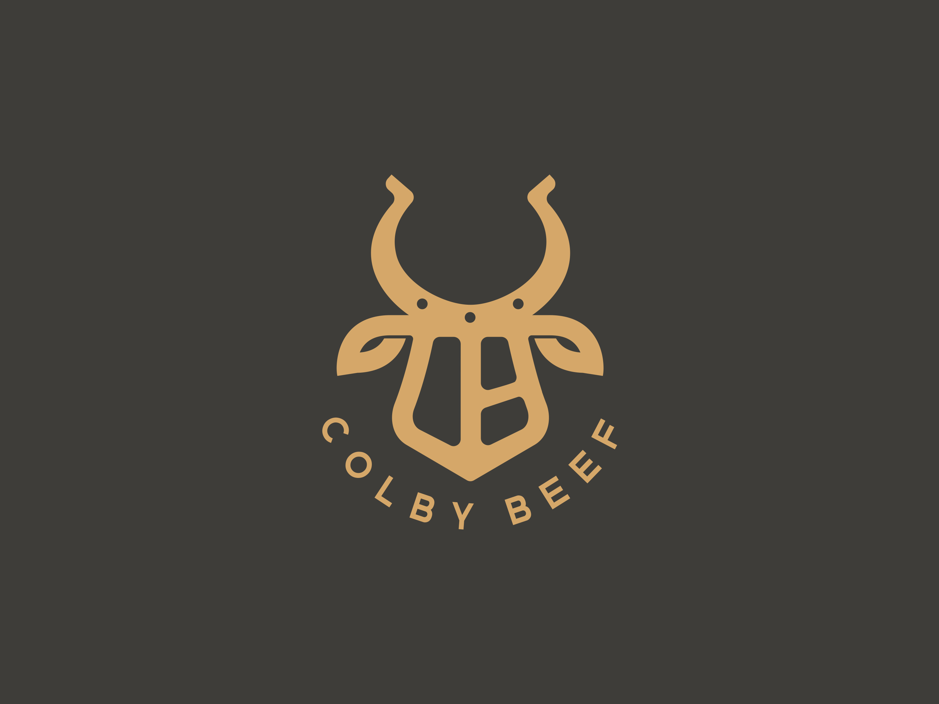 Colby Beef Unused Logo by Lontong Studio on Dribbble