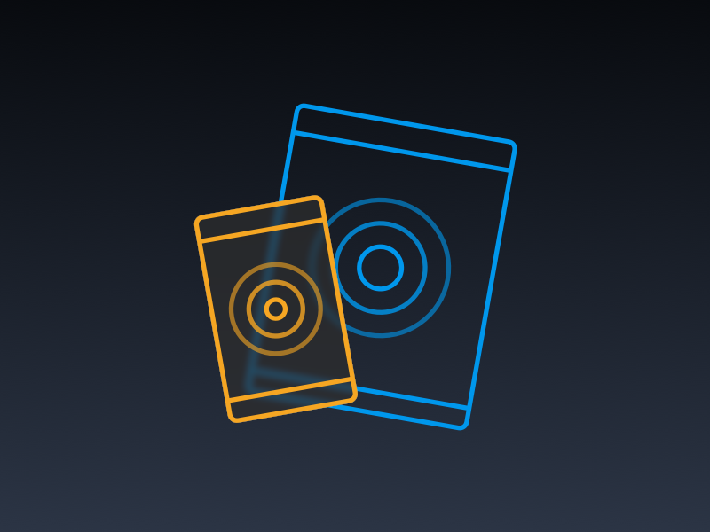Multiple Devices by Parteek on Dribbble