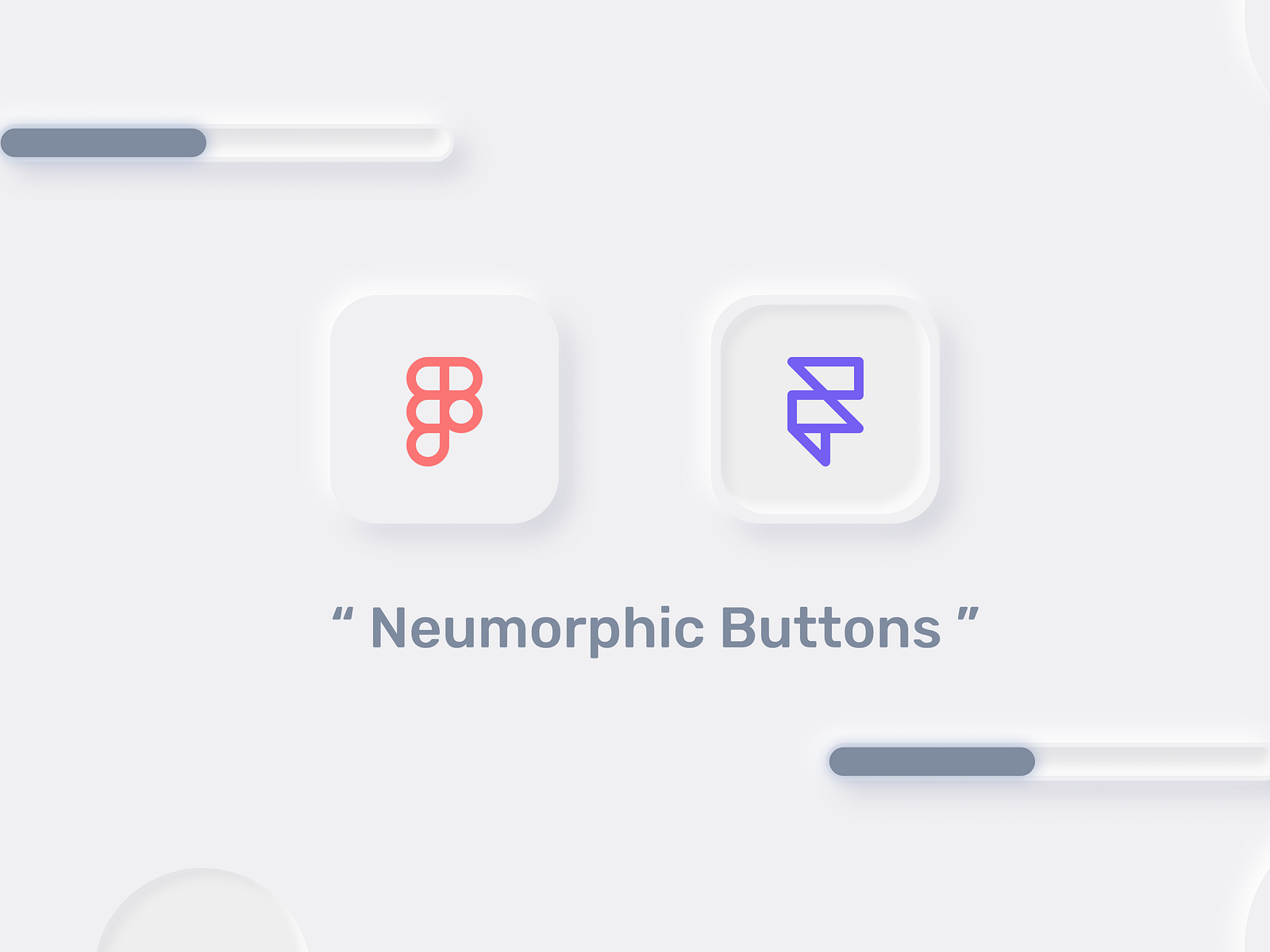 Neumorphic Ui Buttons by Designer Maryam on Dribbble