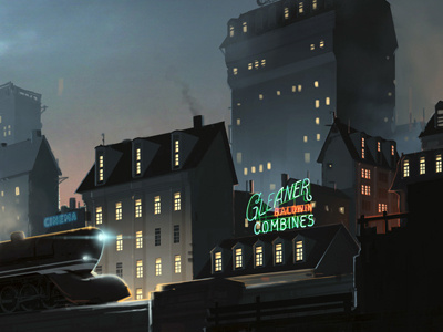 Metropolis by Vlado Krizan on Dribbble