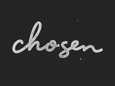 chosen by brian hurst on Dribbble