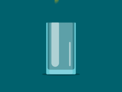 Filling a glass by Ricardo Osório Santos on Dribbble