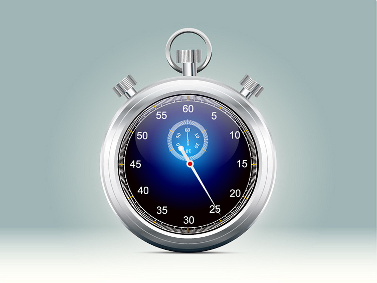 Stopwatch by Nina on Dribbble