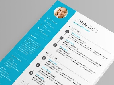 Customizable Resume designs, themes, templates and downloadable graphic ...