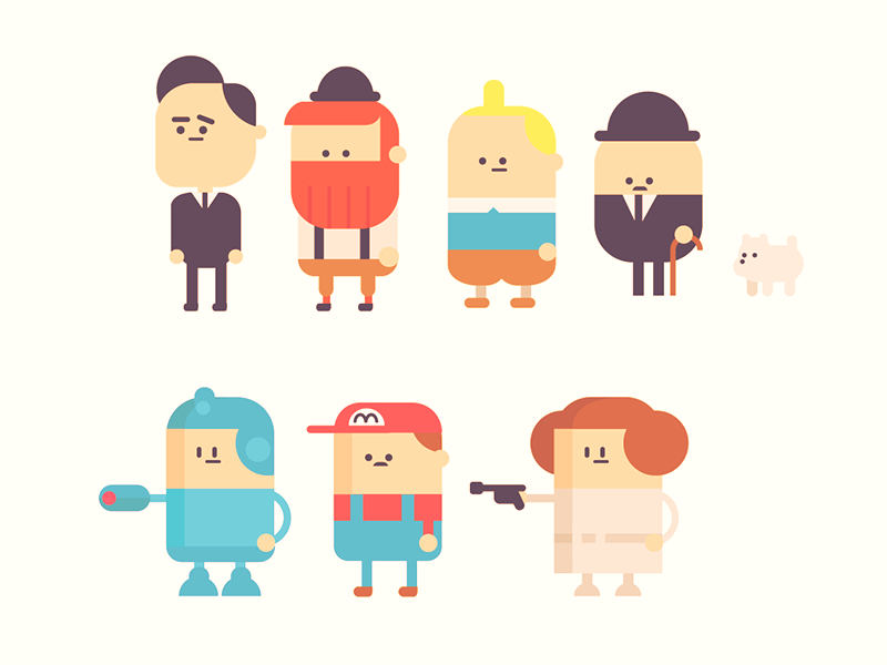Random Character Study by Jonathan Dahl on Dribbble