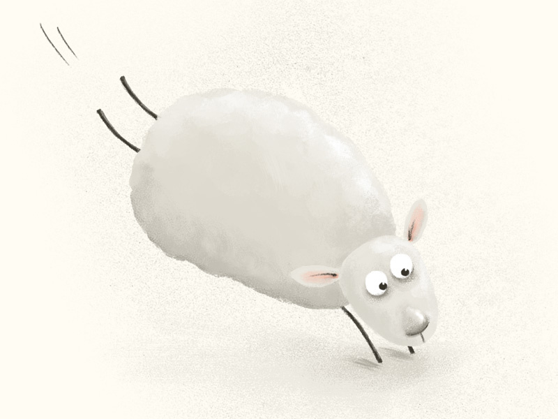 May all the sheeps be with you by Andrea Ringli on Dribbble
