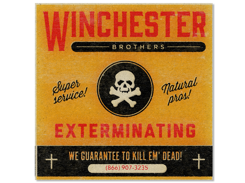 Winchester Brothers Exterminating by Scott Martin on Dribbble
