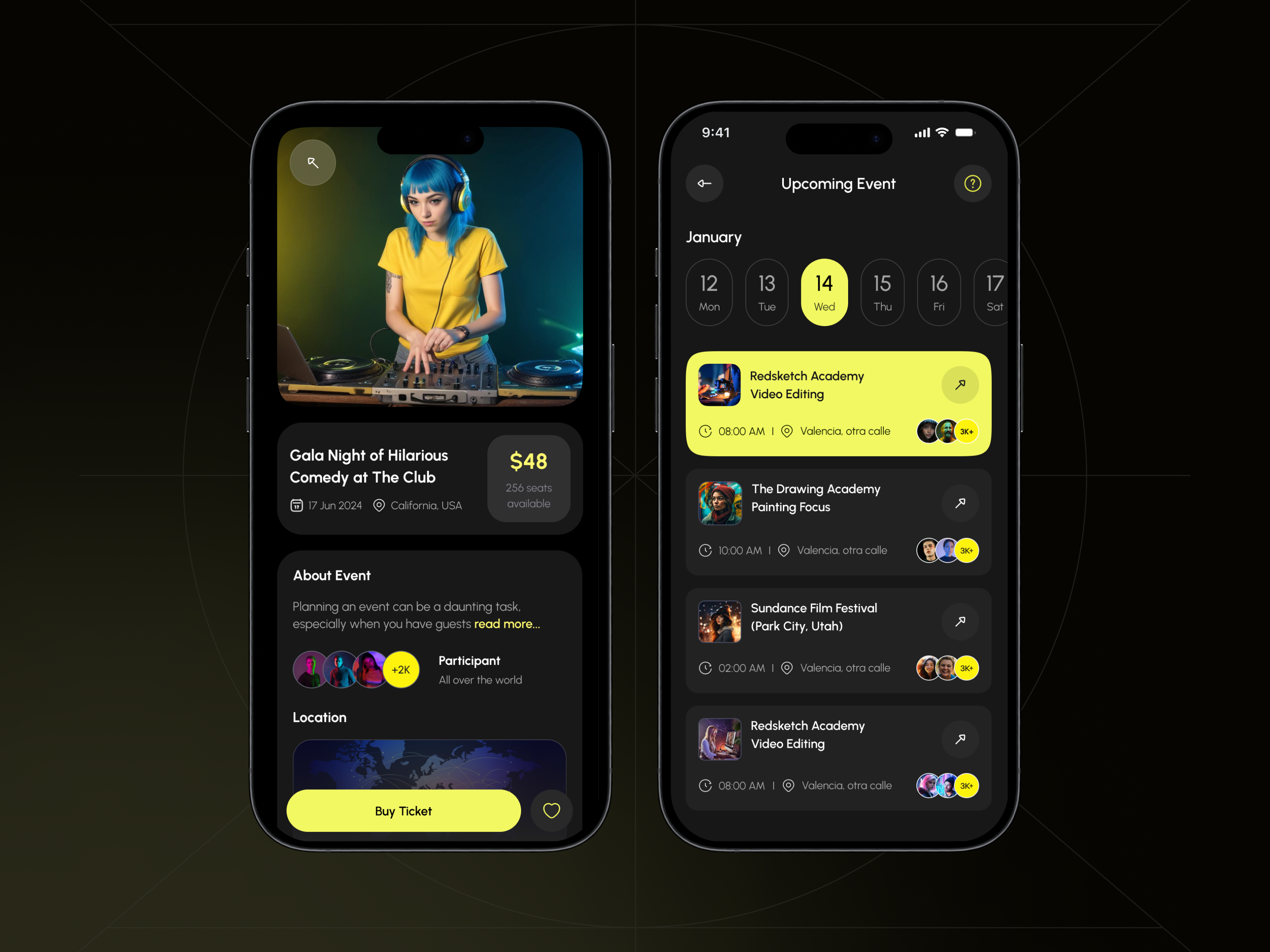 Event Management App Design by Md Abdur Rouf on Dribbble