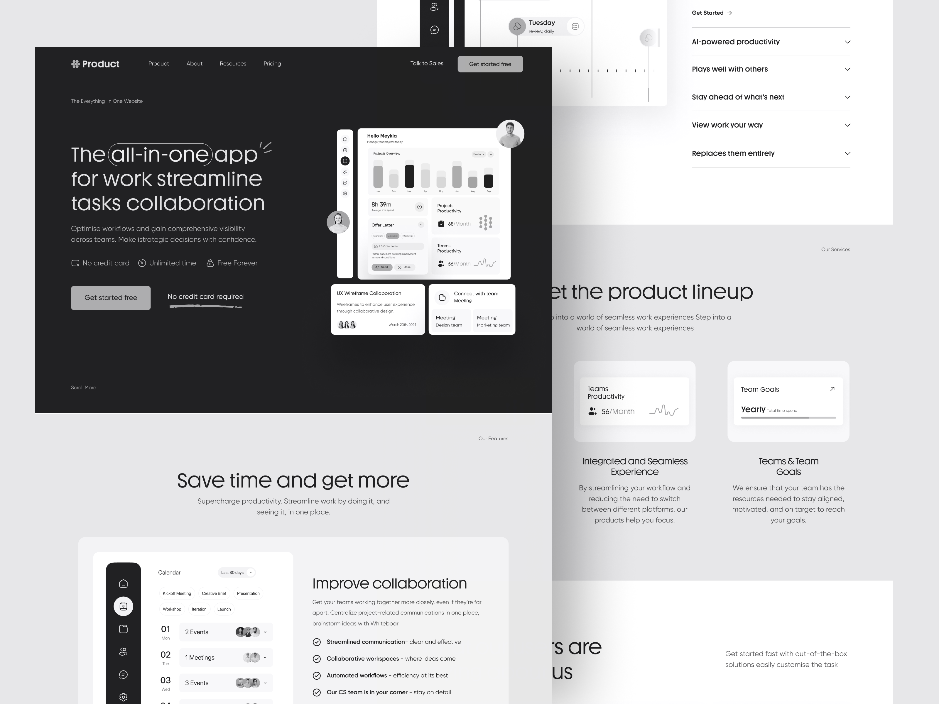 Task Management Website by Fahema Yesmin on Dribbble