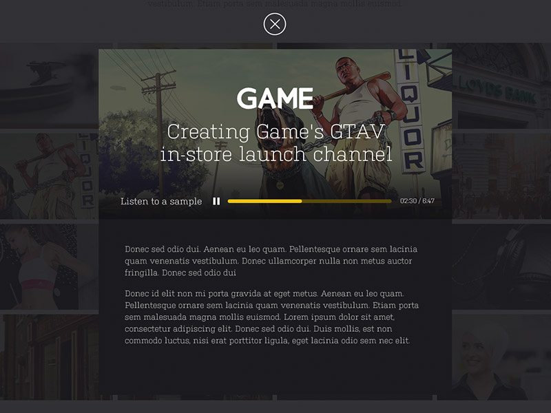 Modalophrenia by Alex Collins for Ether Creative on Dribbble