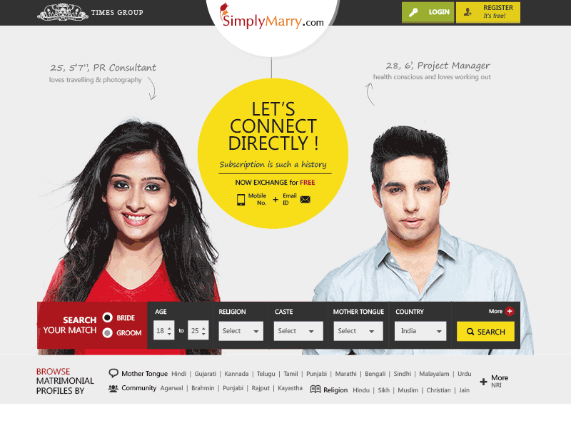 Matrimony designs, themes, templates and downloadable graphic elements ...