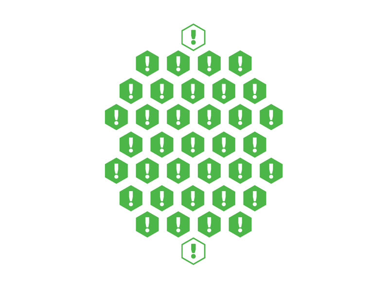 Alert Pattern by Dave Rau on Dribbble