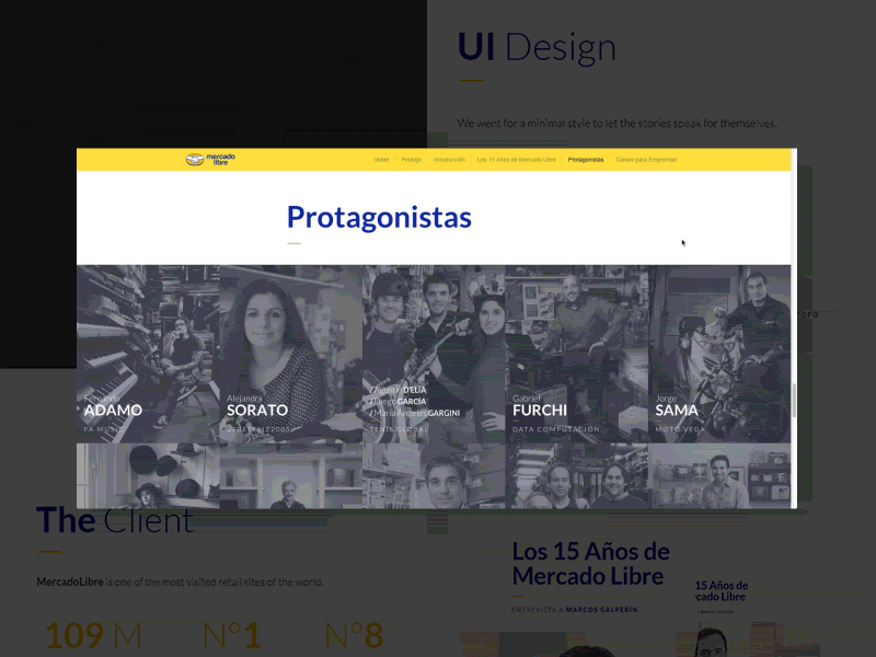 15 Years of MercadoLibre - Testimonial [GIF] by Adrián Somoza for ...