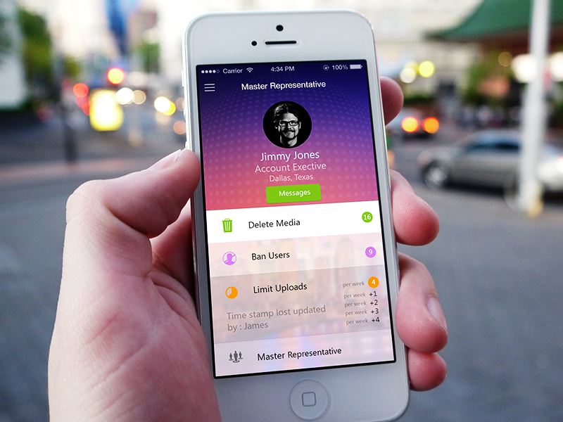 Mobile App - Screenshot by OpenXcell on Dribbble