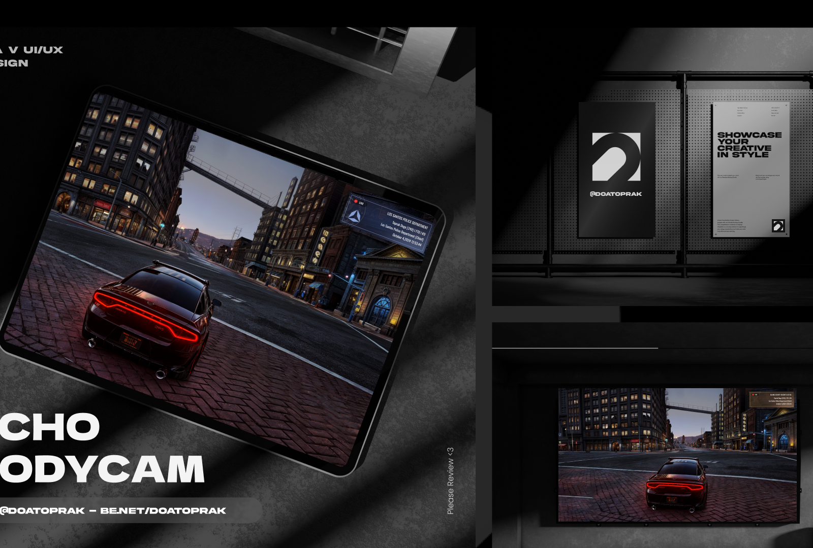 Echo Bodycam UI I Gta V by Doa Artworks on Dribbble