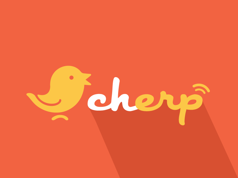 Cherp Logo by Mark Dodgson on Dribbble