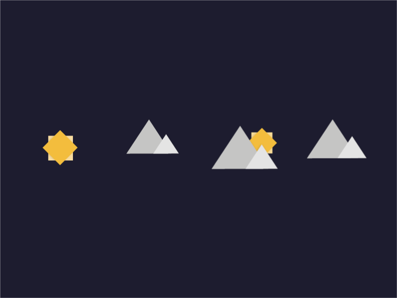 Geometric Weather_Freebie by Hanna Jung on Dribbble