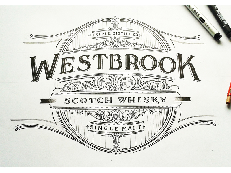 Promotional Whisky Label by Mateusz Witczak on Dribbble