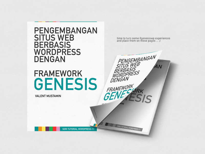 Genesis WordPress Book by Valent Mustamin on Dribbble
