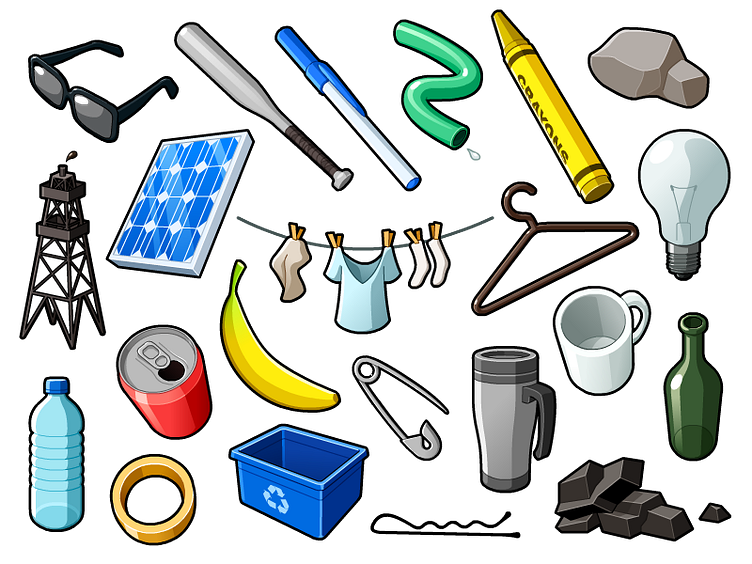 Random Objects 03 by Mathieu Beaulieu on Dribbble