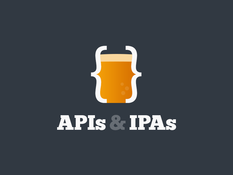 APIs & IPAs Logo by Gregory Koberger on Dribbble